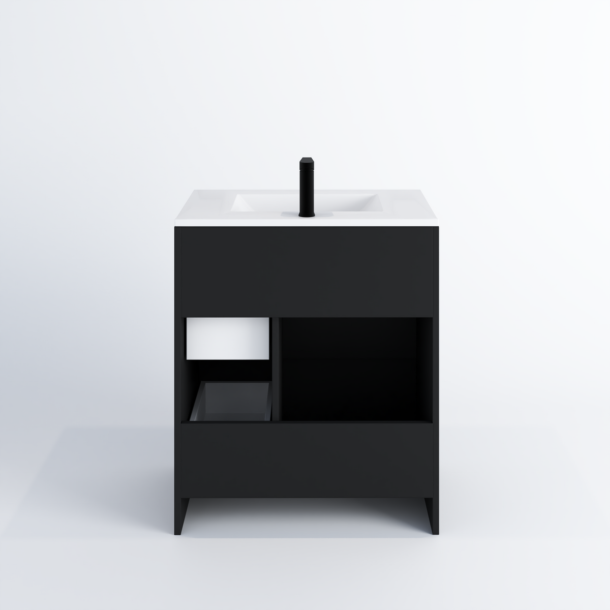 Cinnamon 30 in. W x 18 in. D x 34 in. H Bath Vanity with integrated co – MTD Vanities