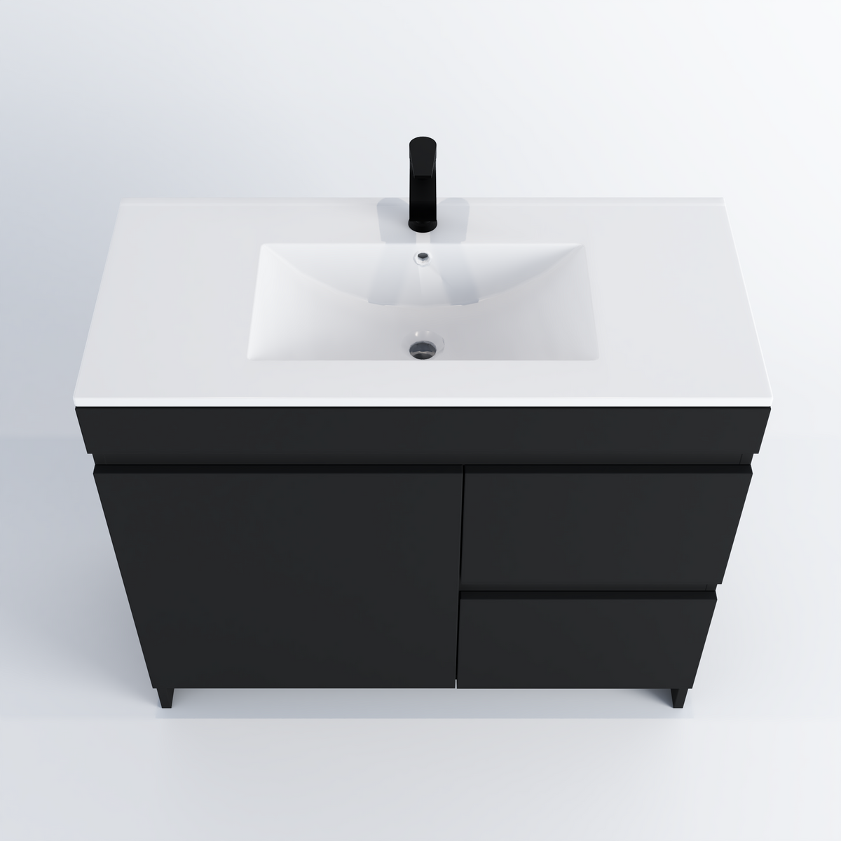 Cinnamon 40 in. W x 18 in. D x 34 in. H Bath Vanity with integrated co – MTD Vanities